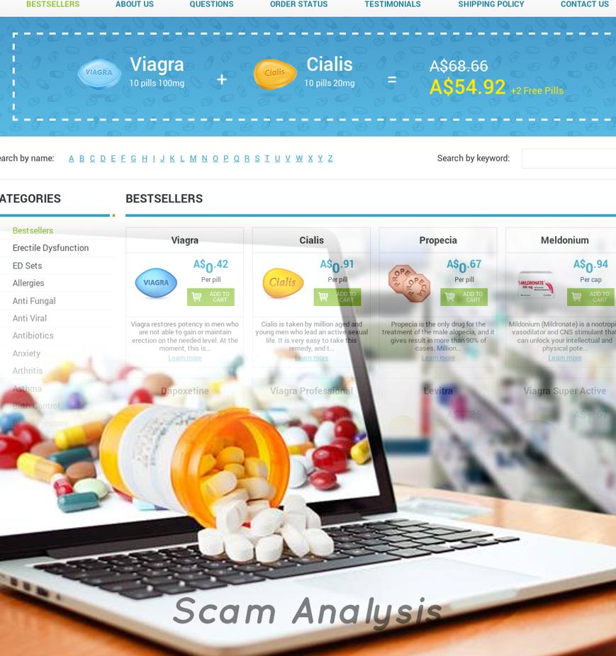 Canada Rx Drugs Review - Pharmacy With Limited Information Available