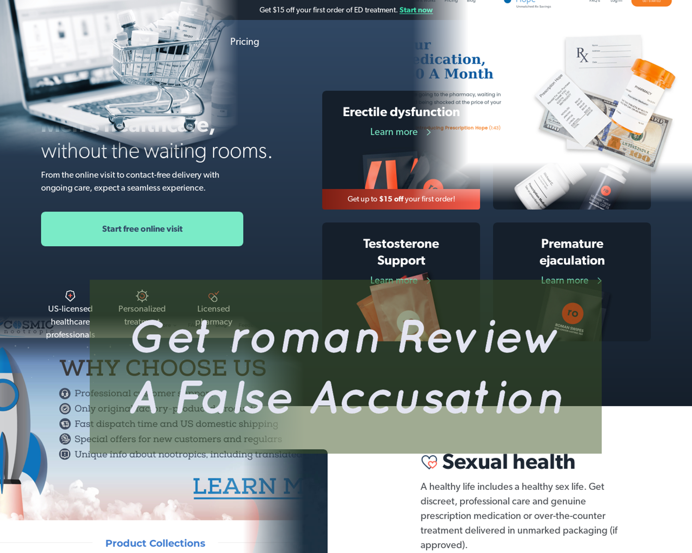 Get Roman Review – A False Accusation