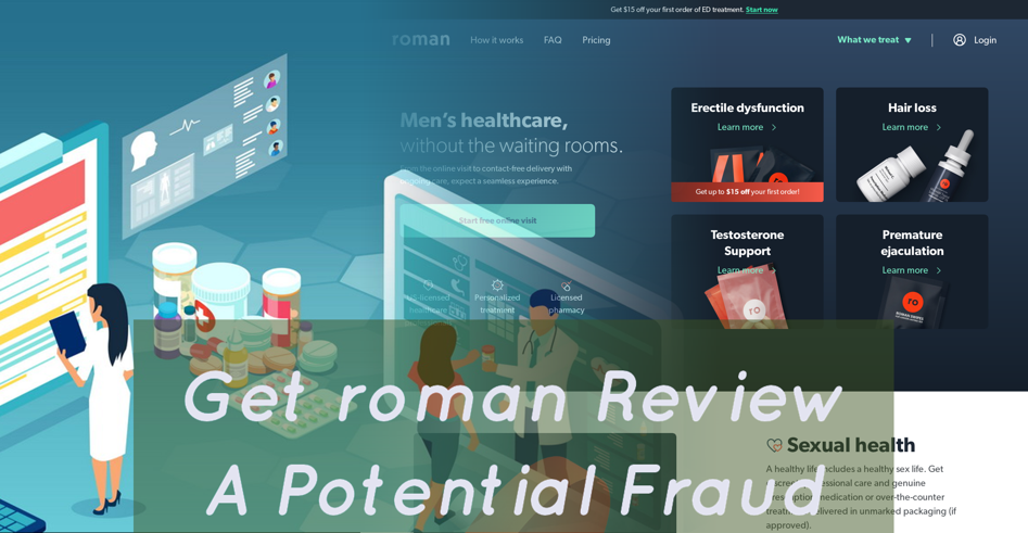 Get Roman Review - A Potential Fraud